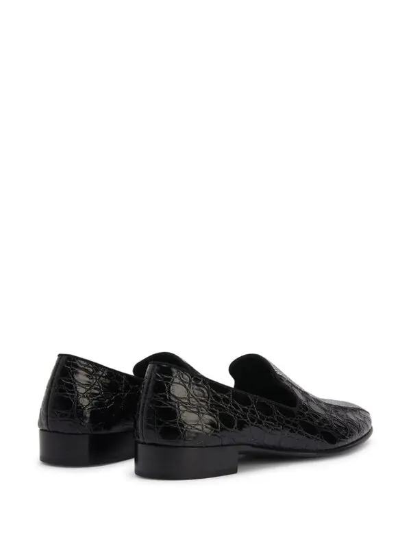 GIUSEPPE ZANOTTI Tuxedo Leather Loafers
