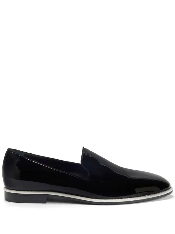 GIUSEPPE ZANOTTI Vilbert Patent Leather Loafers
