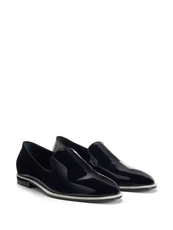 GIUSEPPE ZANOTTI Vilbert Patent Leather Loafers