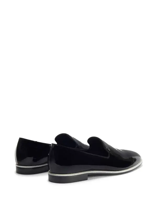 GIUSEPPE ZANOTTI Vilbert Patent Leather Loafers