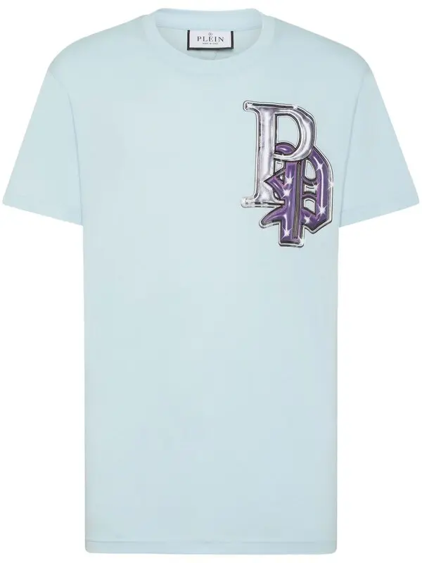 Philipp Plein Gothic Graffiti-print Cotton T-shirt