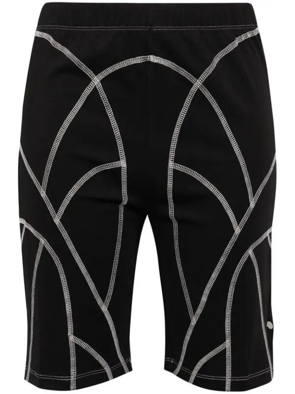 HELIOT EMIL Spadix Exposed-seam Shorts