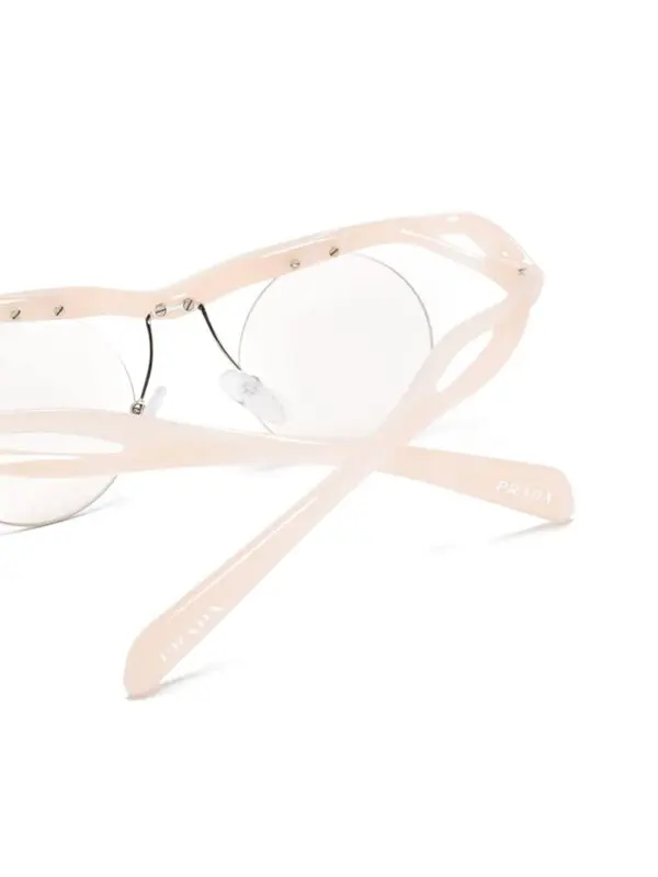 Prada Runway Round-frame Sunglasses - Pink