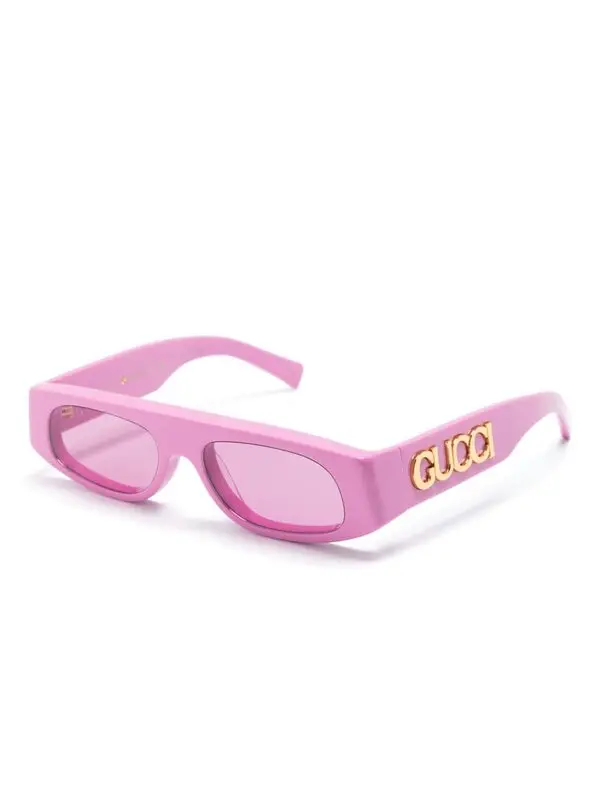 Gucci Geometric-frame Sunglasses