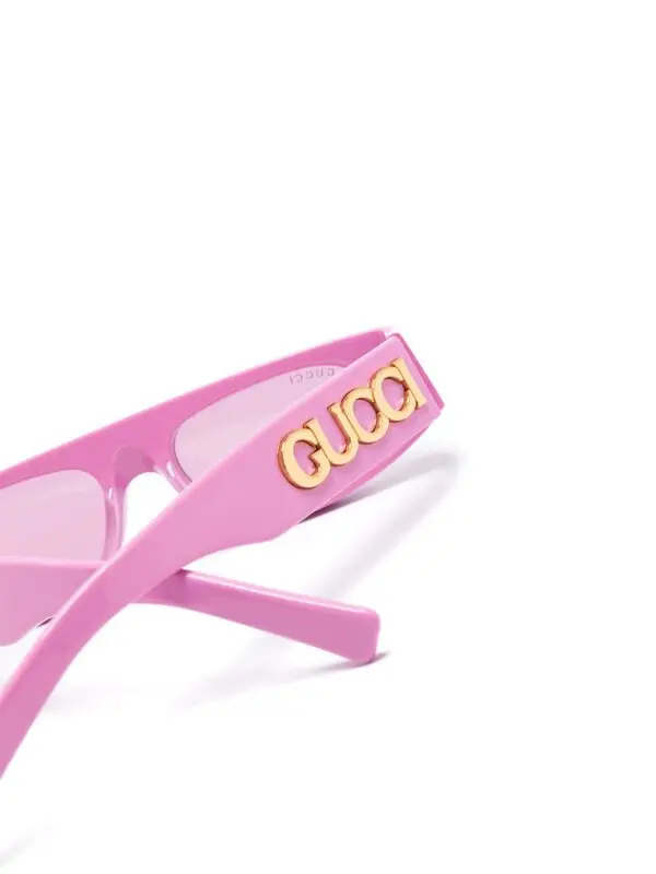Gucci Geometric-frame Sunglasses
