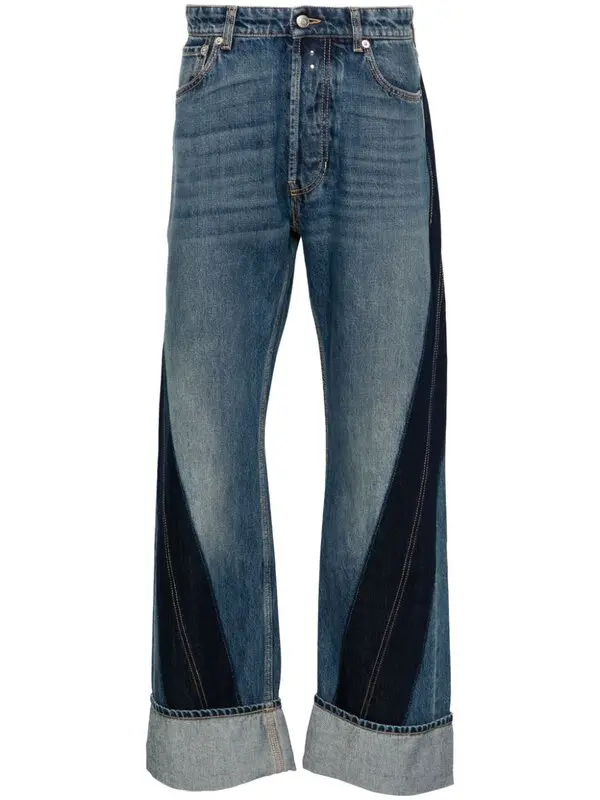 Alexander McQueen Twisted Straight Jeans