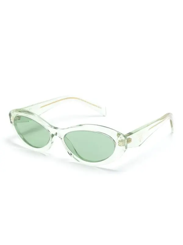 Prada Oval-frame Sunglasses