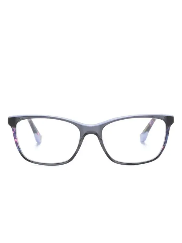 ETNIA BARCELONA Rectangle-frame Eyeglasses - Black