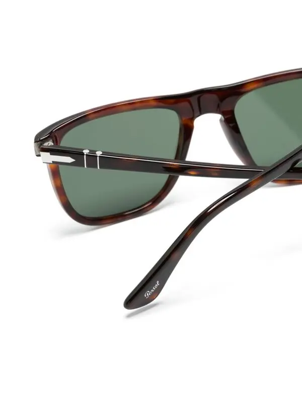 Persol Tortoiseshell Pilot Sunglasses