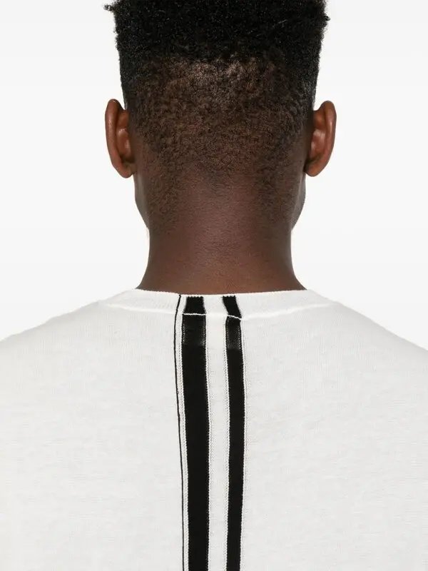 MORDECAI Sleeveless Stripe-detail Jumper