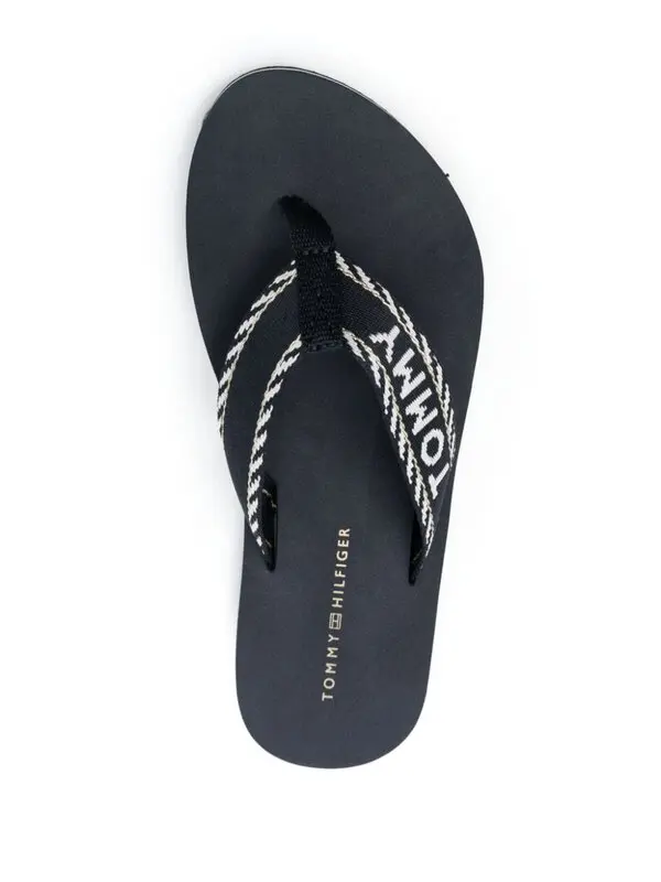 Tommy Hilfiger Logo-jacquard Flip Flops