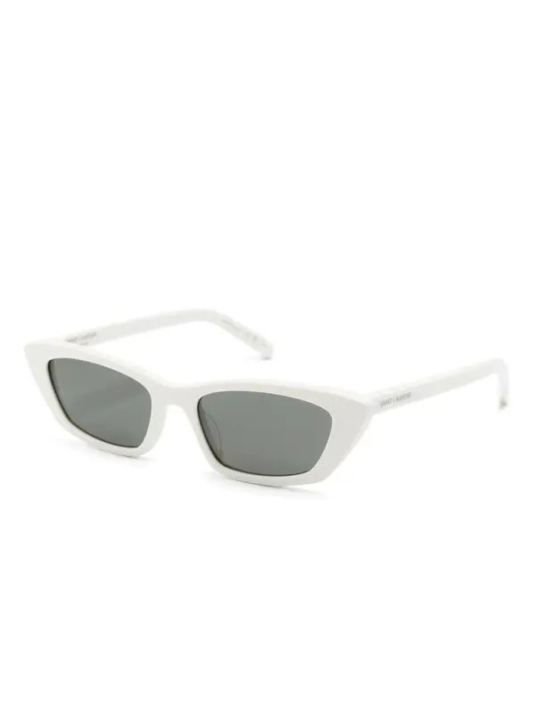 Saint Laurent Cat-eye Sunglasses - White