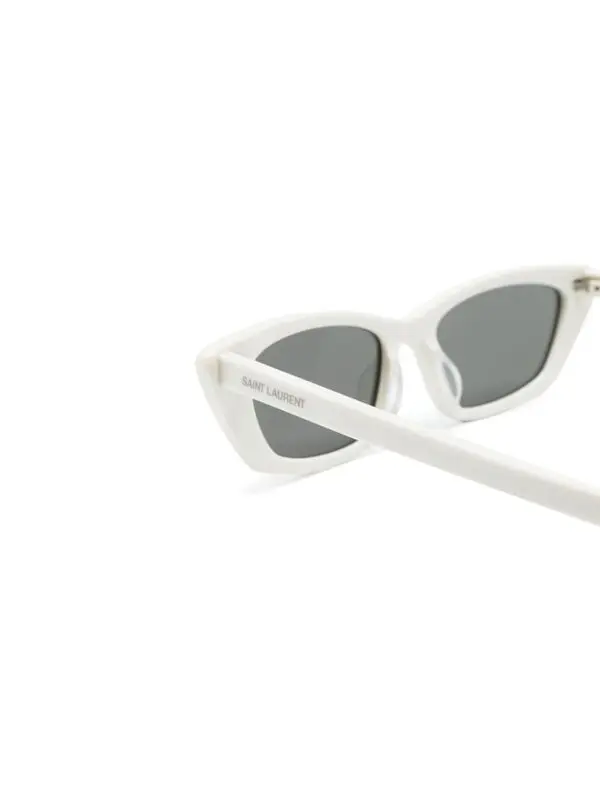 Saint Laurent Cat-eye Sunglasses - White