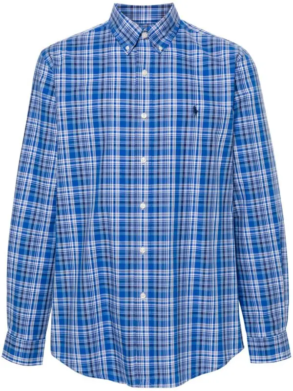 Ralph Lauren Polo Pony Plaid-check Shirt