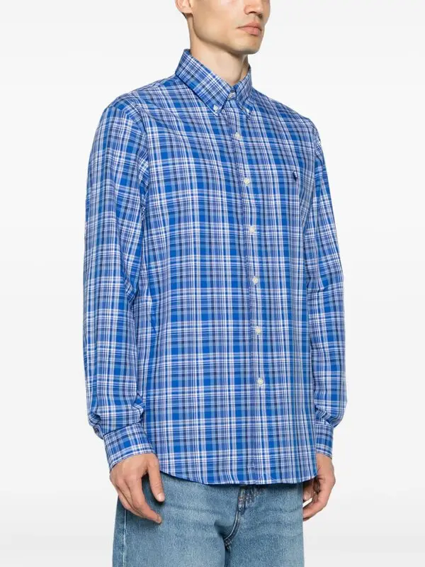 Ralph Lauren Polo Pony Plaid-check Shirt