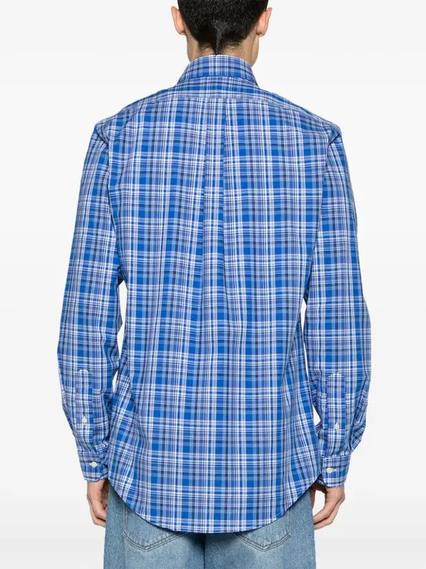 Ralph Lauren Polo Pony Plaid-check Shirt