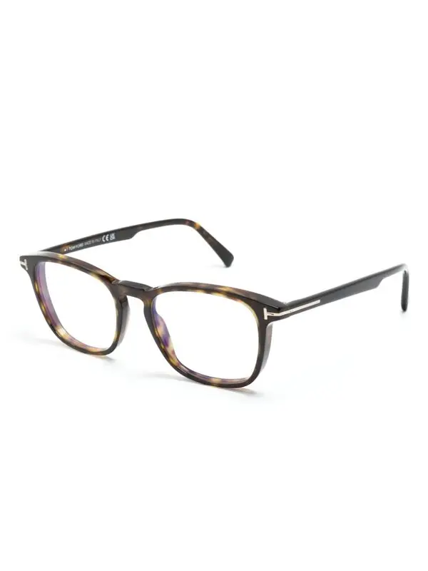 TOM FORD Tortoiseshell Square-frame Glasses