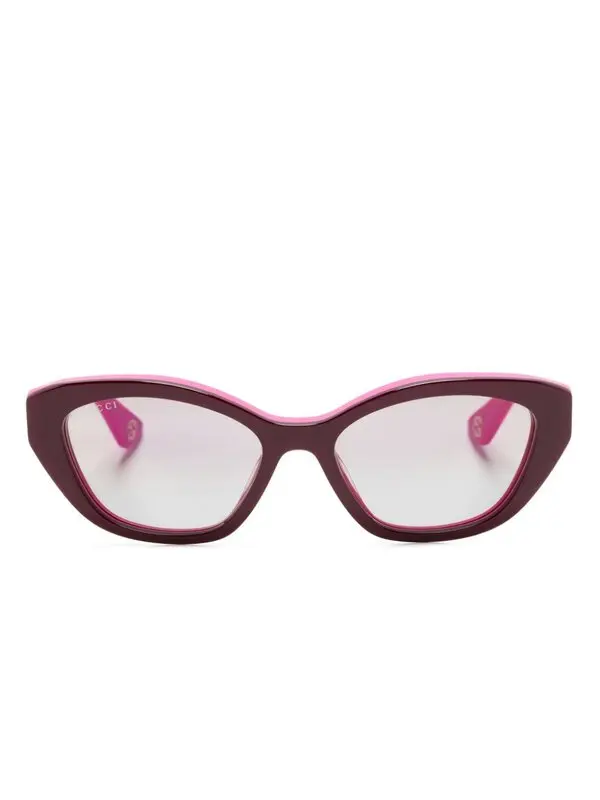 Gucci Cat-eye Sunglasses - Purple