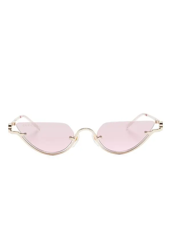 Gucci Cat-eye Frame Sunglasses - Pink