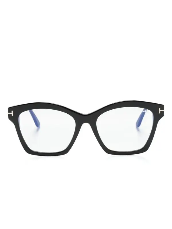 TOM FORD Butterfly-frame Glasses - Black