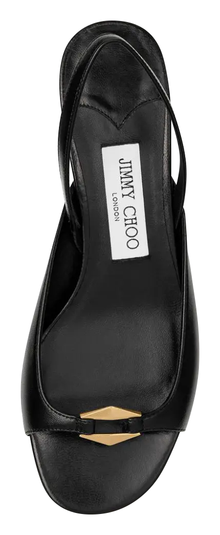 JIMMY CHOO Lev 35mm Slingback Sandals