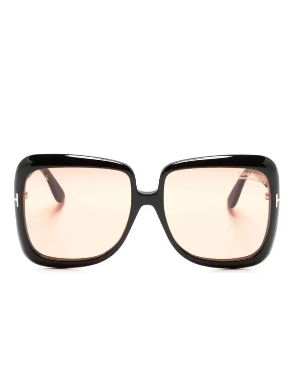 TOM FORD Oversize-frame Sunglasses - Black