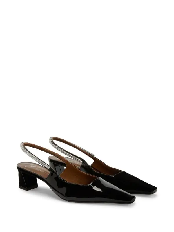 GIUSEPPE ZANOTTI 45mm Brendha Crystal Pumps