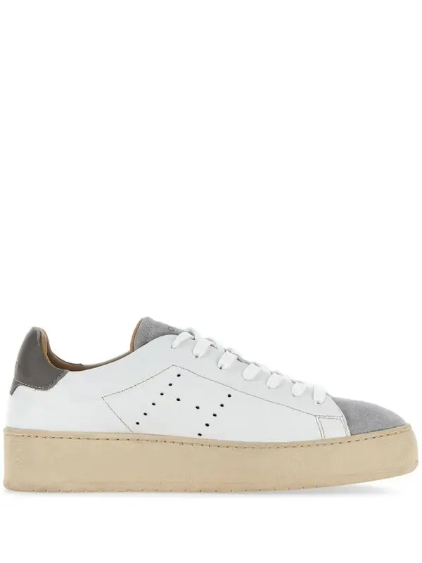 Hogan H672 Leather Sneakers - White