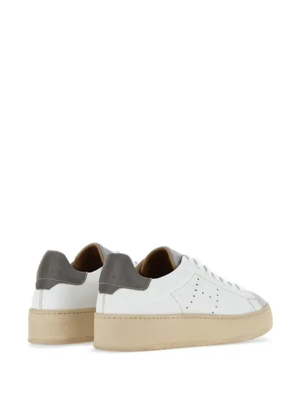 Hogan H672 Leather Sneakers - White