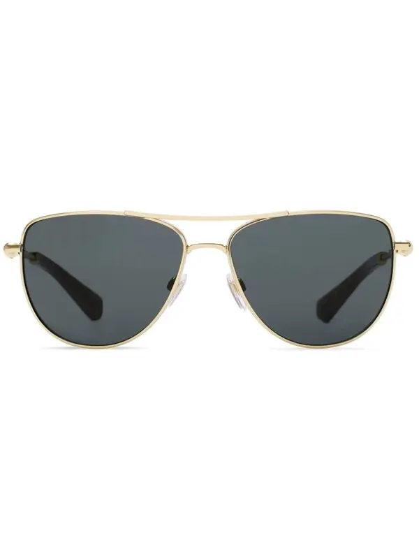 Burberry Tortoiseshell Navigator Sunglasses - Gold