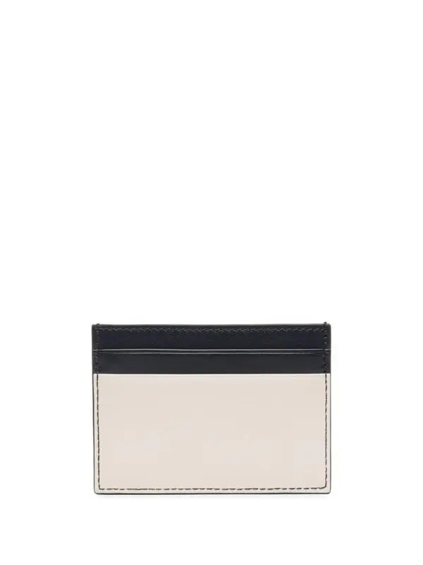 Bally Slogan-print Leather Cardholder