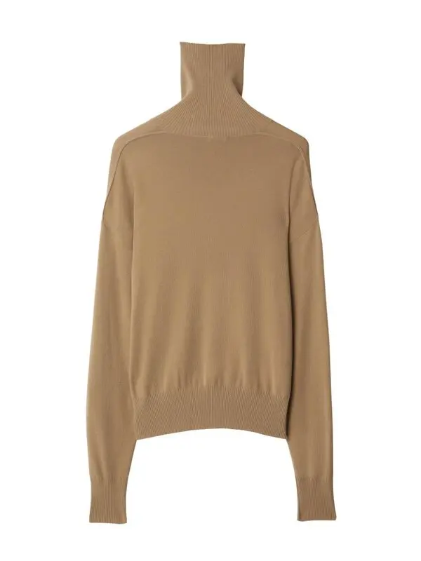 Burberry Roll-neck Wool Jumper