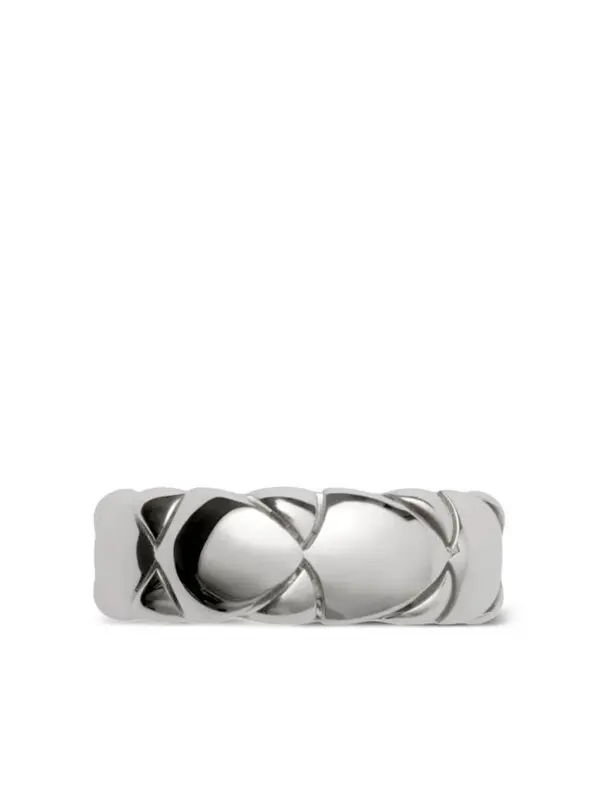 Burberry Shield Segment Sterling Ring