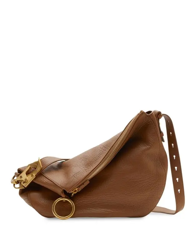 Burberry Knight Leather Shoulder Bag