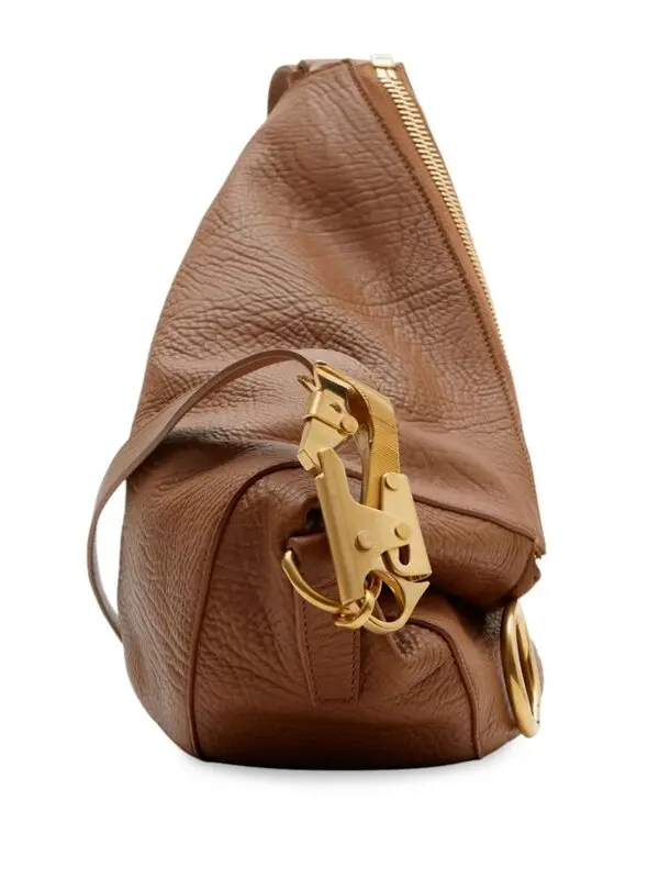 Burberry Knight Leather Shoulder Bag