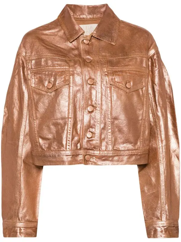 Ulla Johnson Cosette Cotton Jacket - Brown