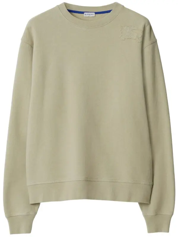 Burberry Cotton Sweatshirt - Neutrals