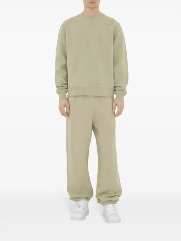 Burberry Cotton Sweatshirt - Neutrals