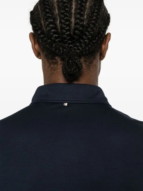 BOSS Logo-embroidered Polo Shirt