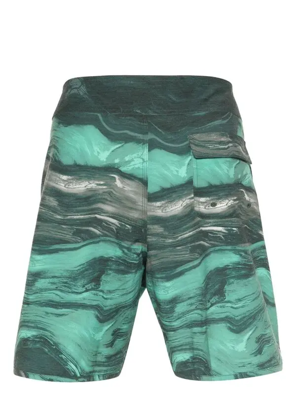 Oakley Abstract-pattern Swim Shorts