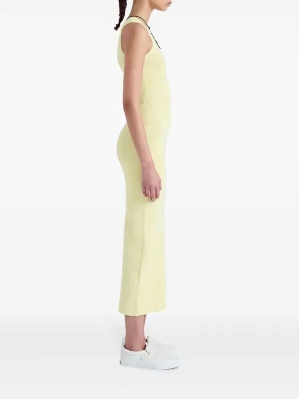 Proenza Schouler White Label Ribbed Knit Maxi Dress