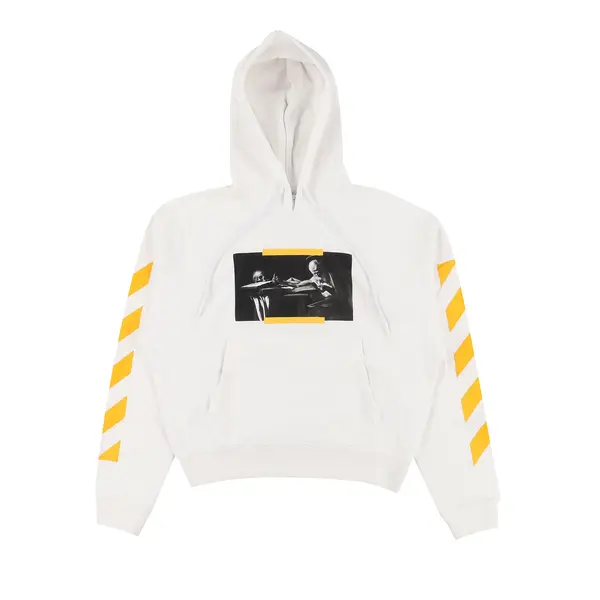 Off-White Caravaggio Print Hoodie - White