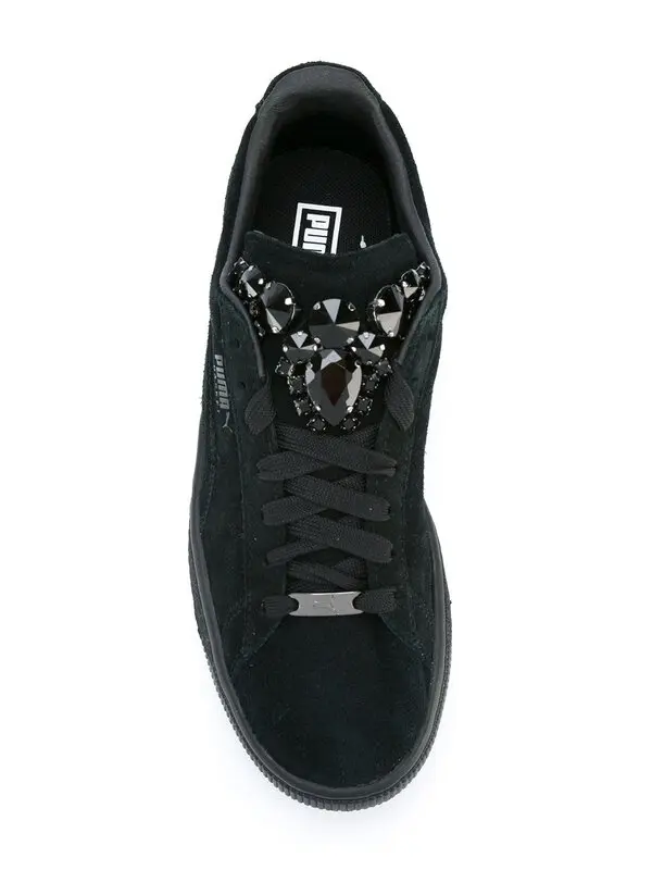 PUMA Embellished Lace-up Sneakers