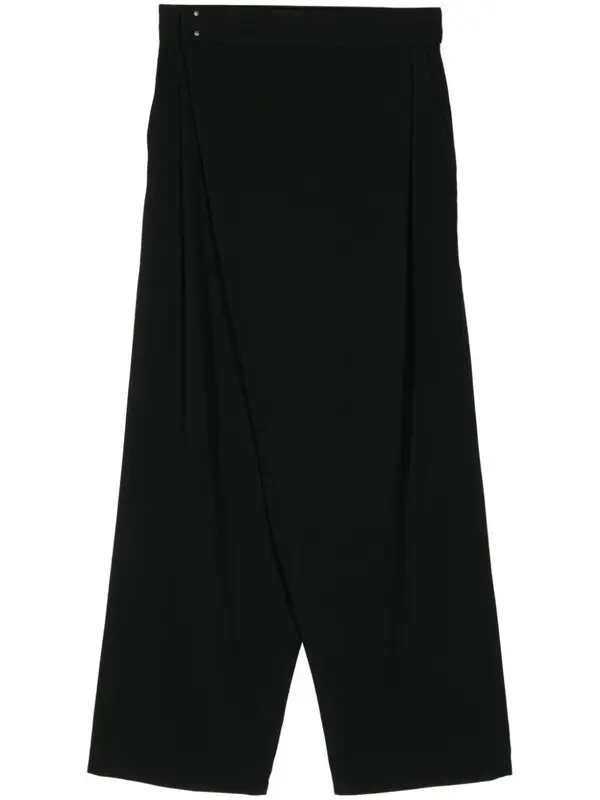 Y’s Draped Straight-leg Trousers
