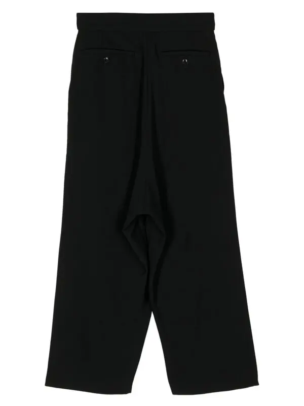 Y’s Draped Straight-leg Trousers