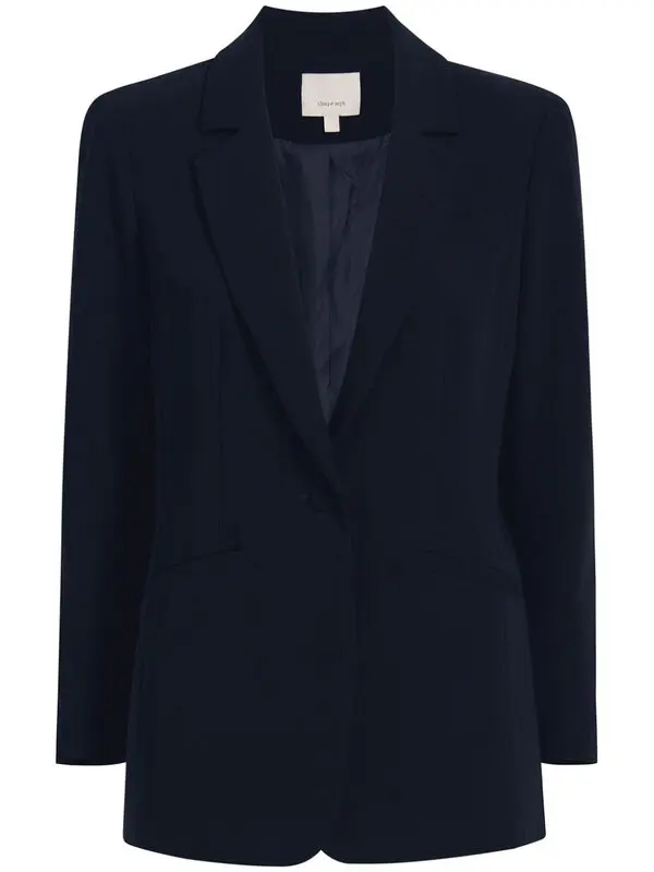 Cinq À Sept Karlie Single-breasted Blazer - Blue