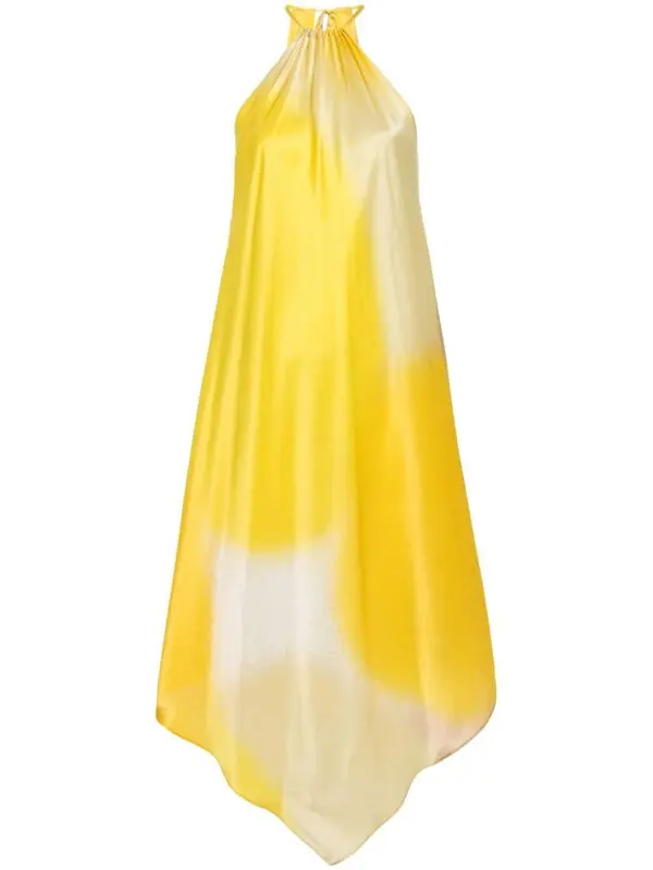 GIANLUCA CAPANNOLO Isabelle Silk Dress