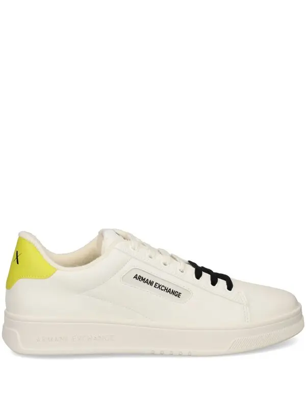 Armani Exchange Leather Sneakers