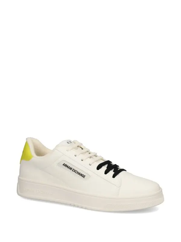 Armani Exchange Leather Sneakers