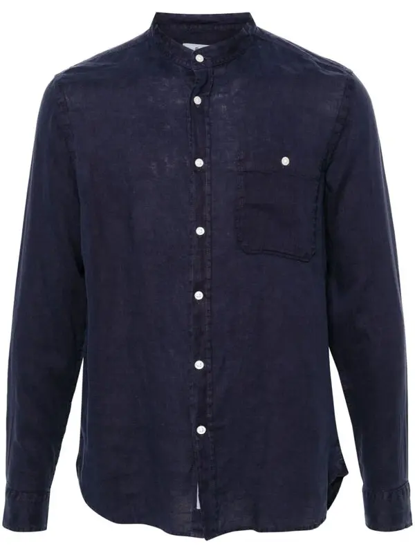 Woolrich Long-sleeve Linen Shirt